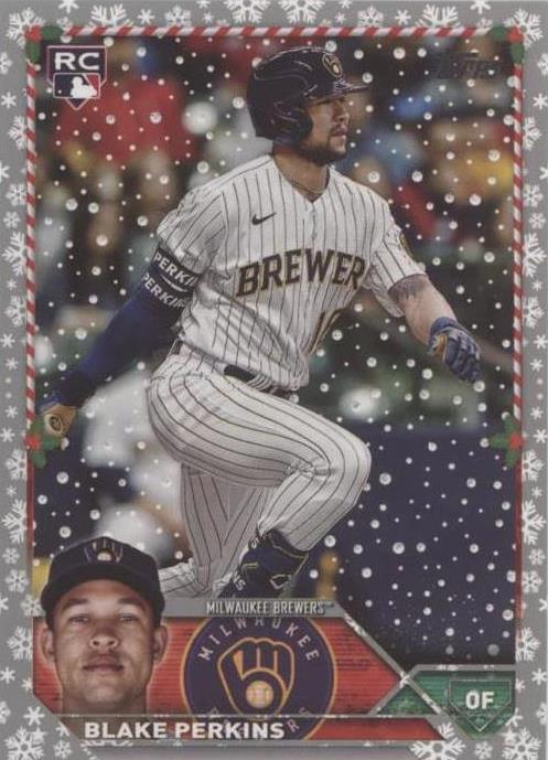 2023 Topps Holiday - Blake Perkins #H19 Metallic (RC) for sale online ...
