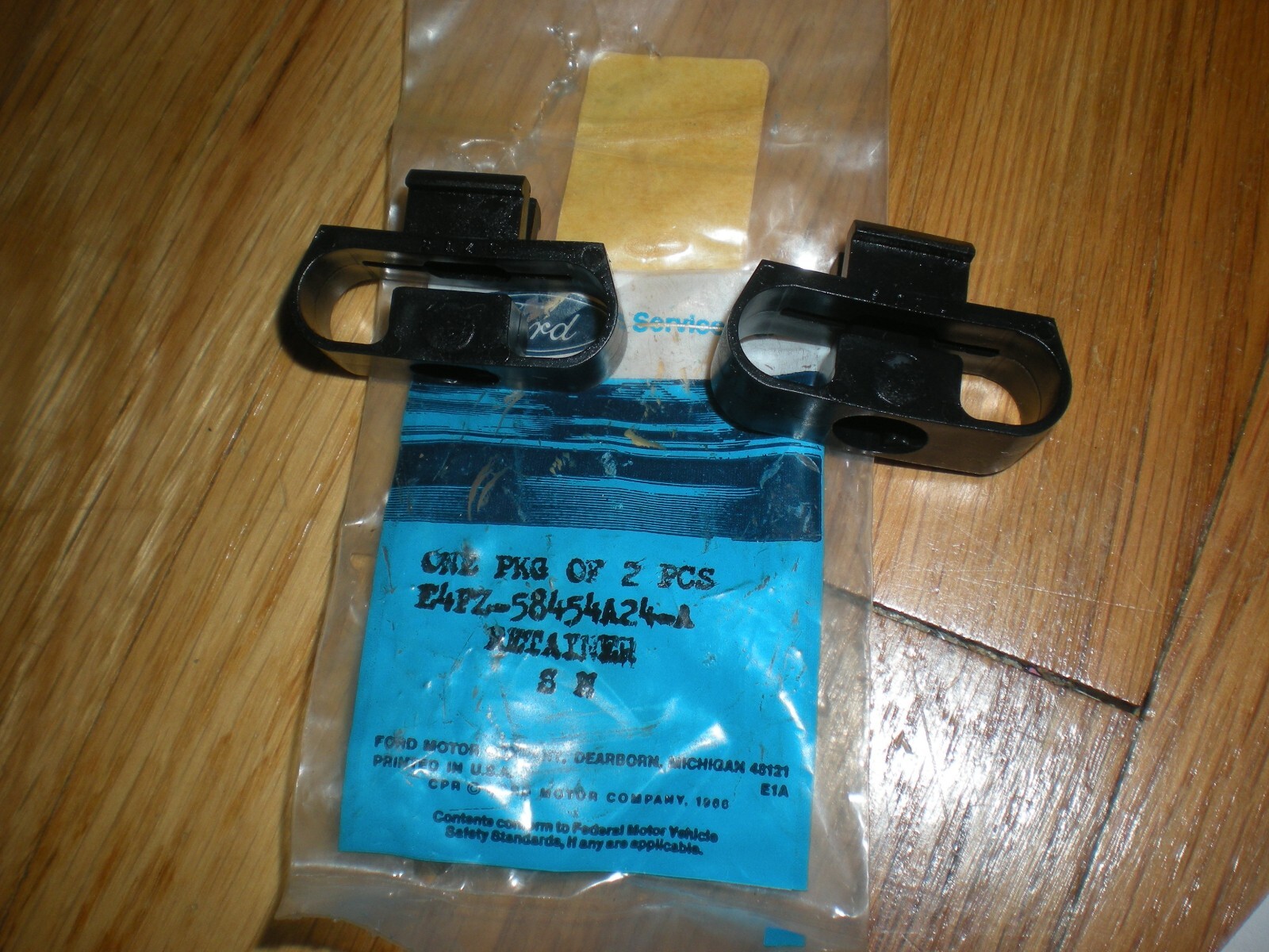 NOS 1984-1990 Ford Escort Cargo Storage Retainers E4FZ-58454A24-A | eBay