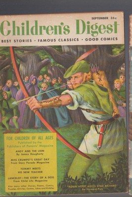 Children's Digest Magazine September 1952 Ogden Nash Will Rogers | eBay