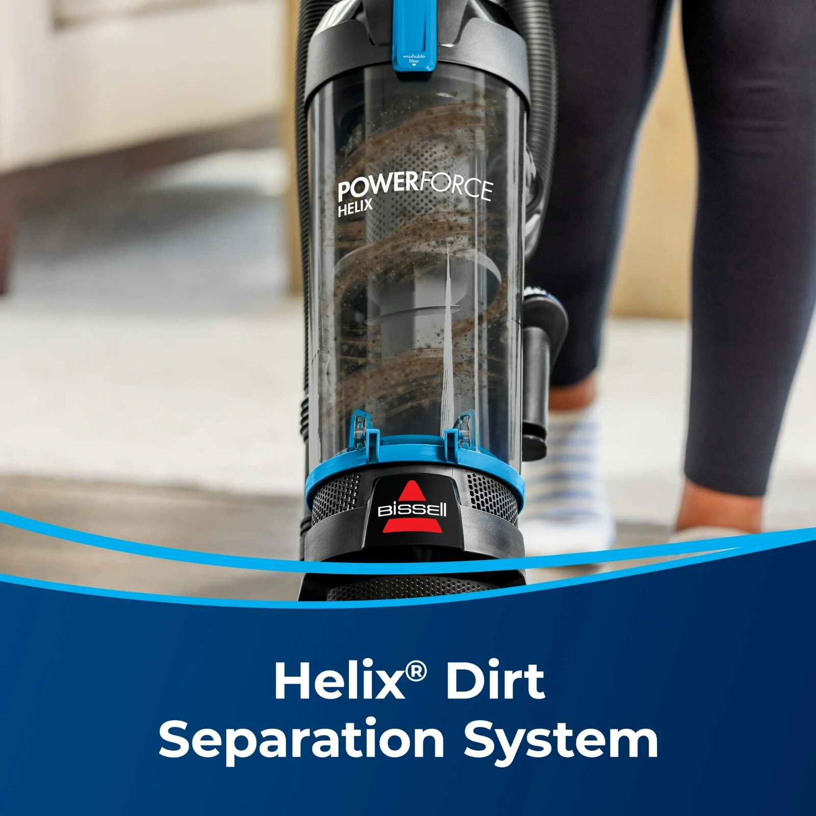 BISSELL PowerForce Helix Bagless Upright Vacuum 3313, Free Shipping | eBay