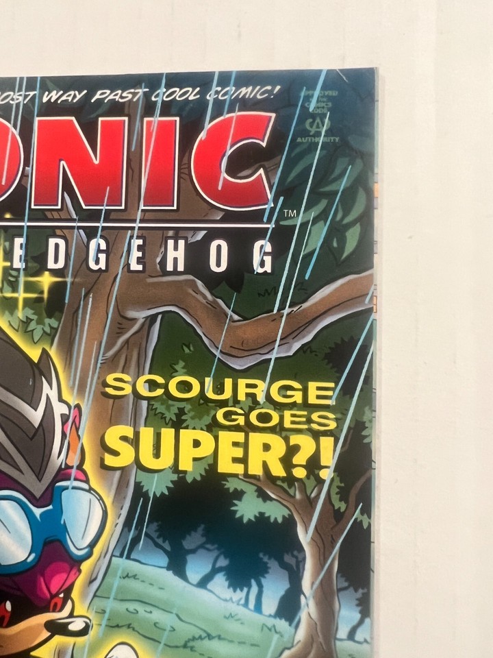 SONIC THE HEDGEHOG #196 NM 9.4 LOW PRINT RUN ISSUE SUPER SCOURGE ...