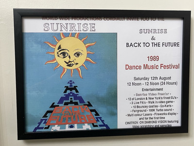 Sunrise, Biology, Energy, 1989 Acid House Rave Flyer/A3 Poster | eBay UK