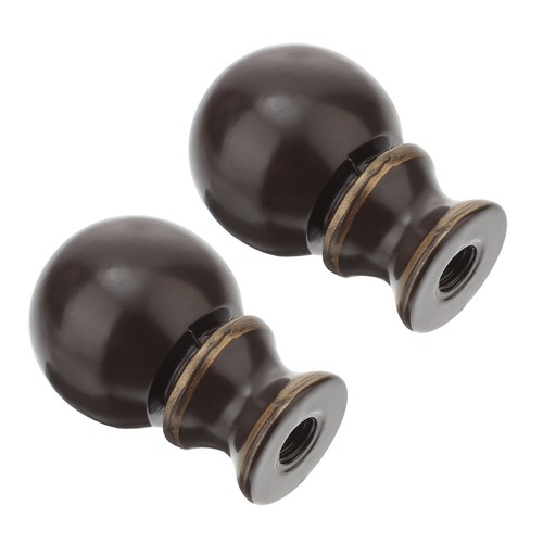 2 Pcs Decorative Cap Retro Table Lamp Hat Holder Finial Caps Finials ...
