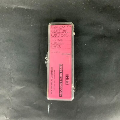 MICRO-MEASUREMENTS EA-06-210DA-350 PRECISION STRAIN GAUGE - BOX OF 5 ...