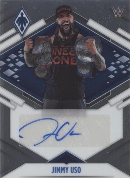 2022 Panini Chronicles WWE - Phoenix Autographs #PA-JMU Jimmy Uso (AU ...