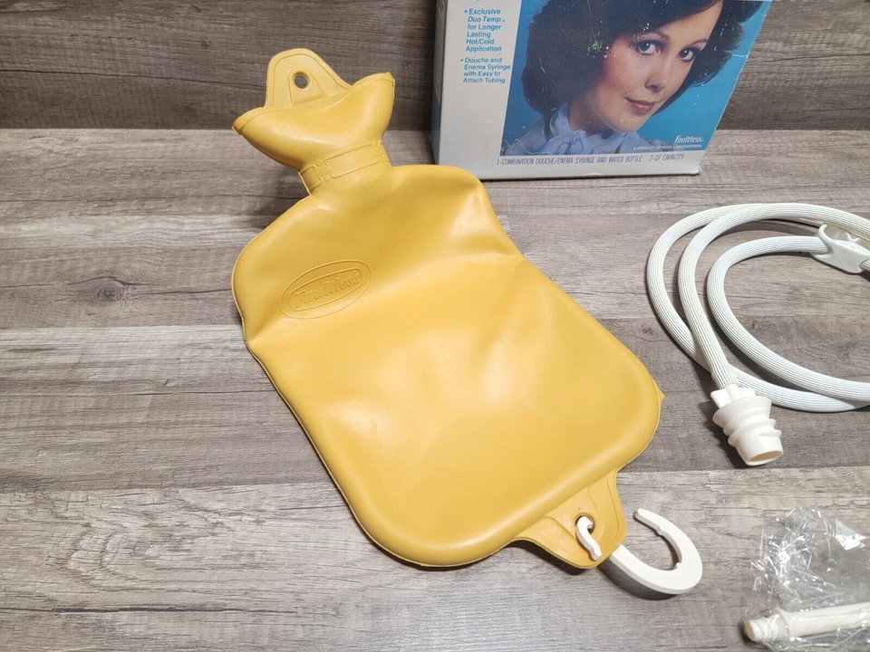 Faultless Vintage Spectra Combination Douche/ Enema Syringe & Water ...