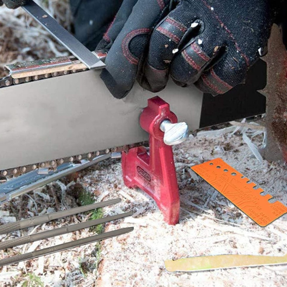 10X Chainsaw Sharpening File Filing Kit | eBay UK