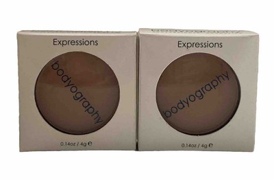 (2) PACK!!! BODYOGRAPHY EXPRESSIONS ( CAMEL 6504 ) BLUSH EYESHADOW BROW ...