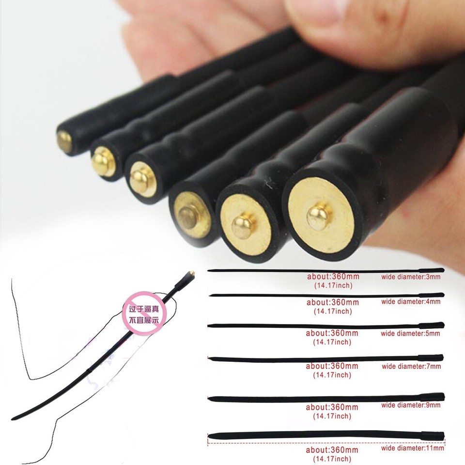 Male Sounds E-Stim Shock Penis Plug Sounds Sounding Extender Sex Toys ...