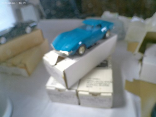 Lot of 3 AMT / Ertl 1970 Corvette LT-1 Promo Model Cars - Mulsanne Blue ...
