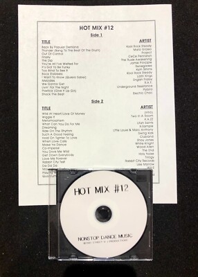Bad Boy Bill -HOT MIX 12 CD 1991 Chicago Street House Music non Stop ...