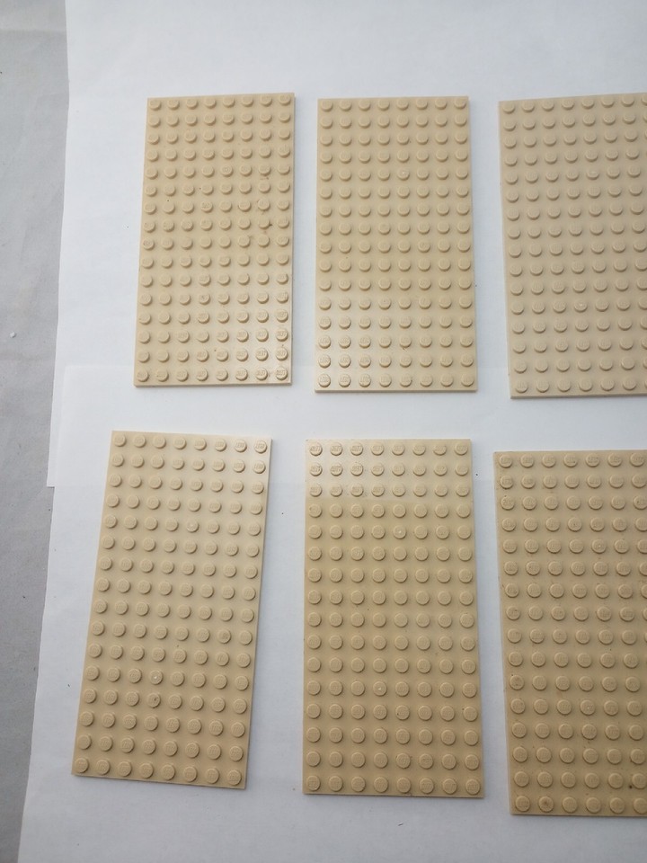 Lego Tan 8x16 Plate 92438 Parts Pieces #645 | eBay