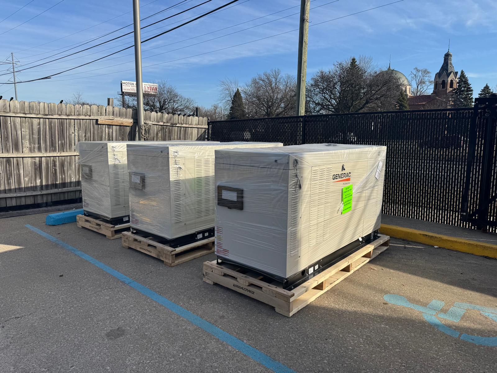 Generac Protector Series 48kW Generator 3 Phase 120/208V - RG04845GNAX ...