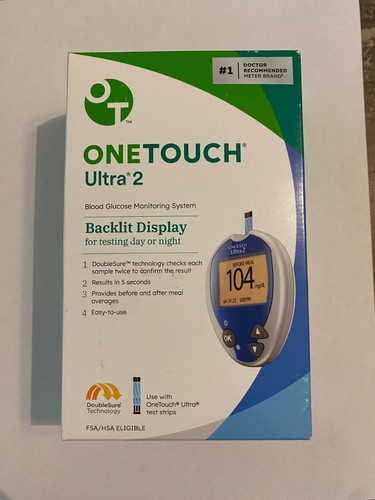 OneTouch Ultra 2 Blood Glucose Monitoring System - Exp 6-30-28 | eBay