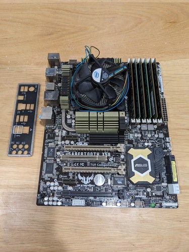 ASUS Sabertooth X58 ATX Core i7-950 3.06GHz 48GB DDR3L CPU Memory Combo ...