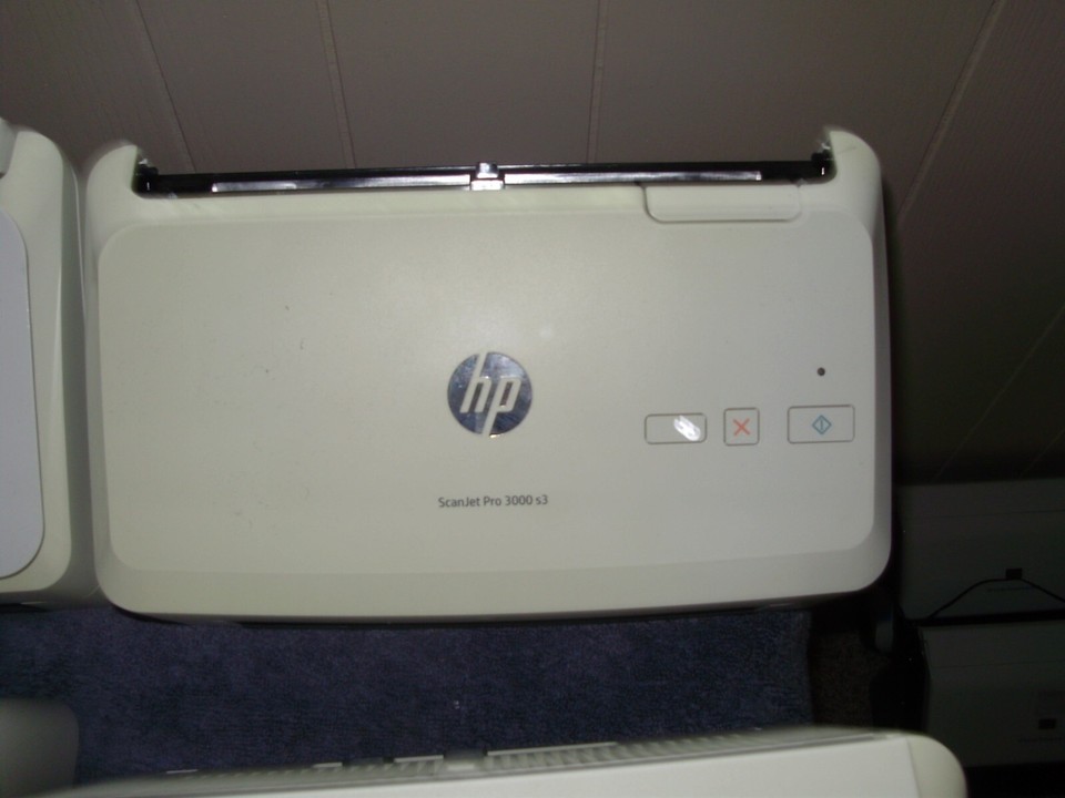1 LOT of 4ea- HP ScanJet Pro 3000 S3 Duplex Sheet-Fed Color Document ...