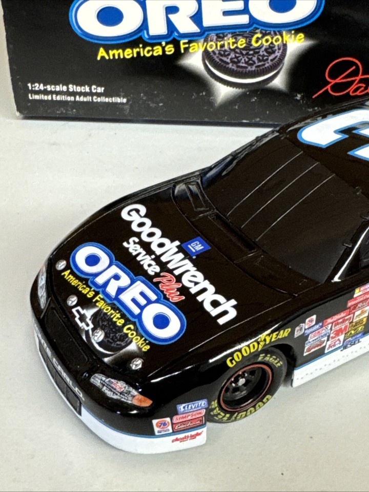 Dale Earnhardt #3 Oreo 2001 1/24 Nascar Diecast Bank | eBay