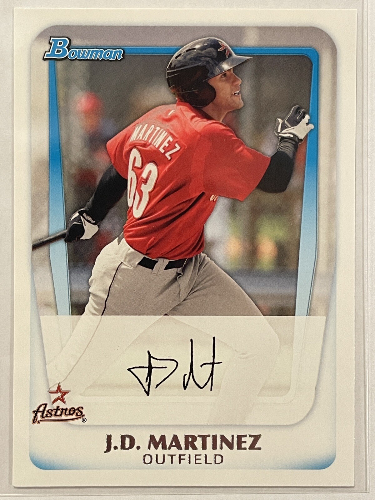 2011 Bowman Prospects J.D. Martinez #BP92 Rookie RC Baseball Card | eBay