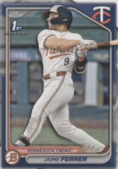 2024 Bowman Draft - Jaime Ferrer #BD-167 (RC) for sale online | eBay