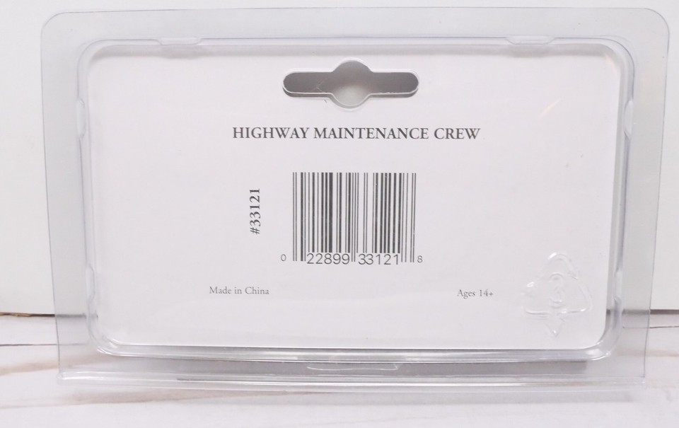 Bachmann Scene Scapes Mini-Figures 33121, Highway Maintenance Crew, HO ...