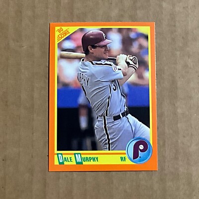 1990 Score Rookie & Traded - #31T Dale Murphy Philadelphia Phillies | eBay