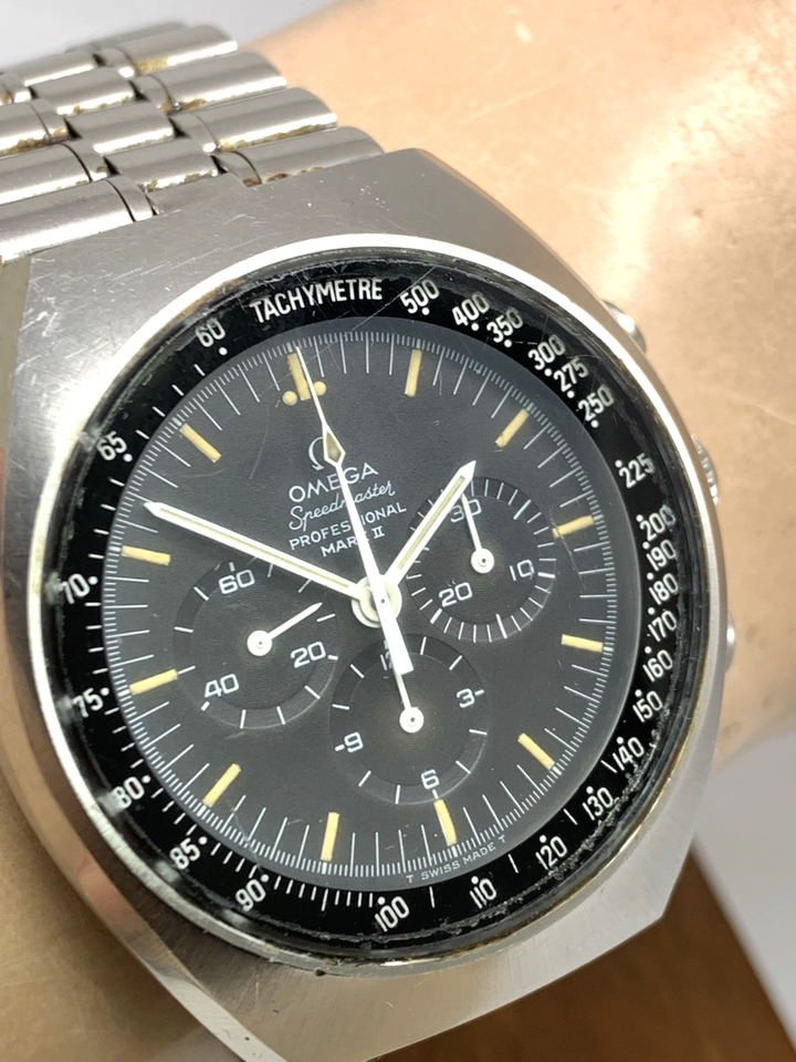 Omega Speedmaster 1970 Men's Watch 145.014 Mark II Swiss Mechanical ...