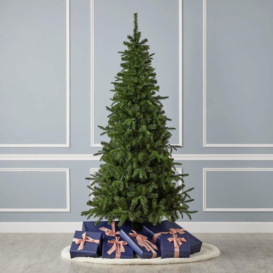 Valley Pine Pre-lit Tree with Warm White LED Lights | eBay