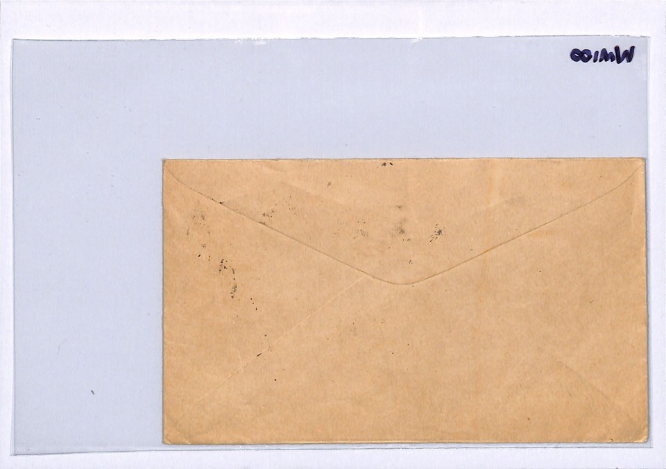 MALAYA JOHORE Air Mail Cover BATU ANAM GB Lincoln 1937{Samwells-covers ...