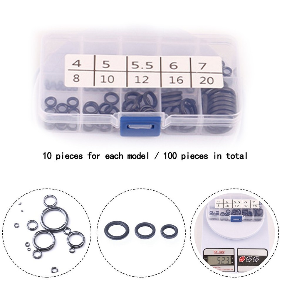 New Practical Rod Guide Ring For Fishing Connector Rig Ring Repair ...