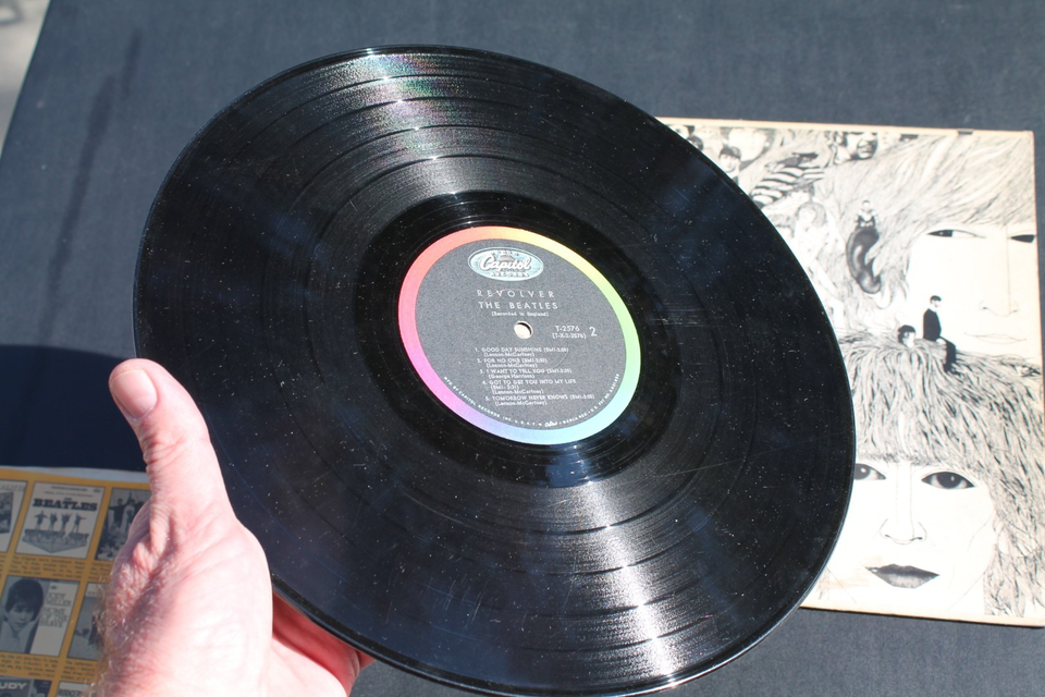 Beatles Revolver - US MONO First Press Capitol Records T-2576 Vinyl LP ...