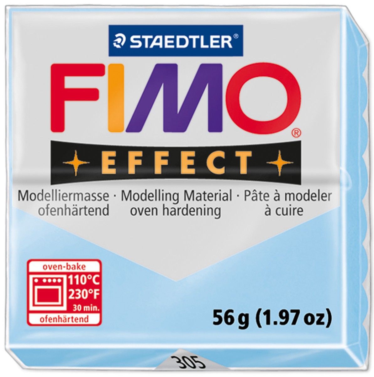 Fimo Effect Polymer Clay 2oz-Aqua EF802-305J | eBay