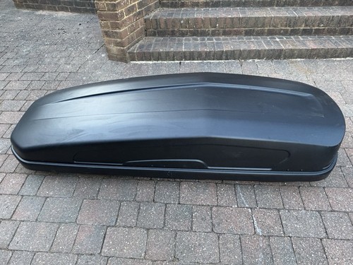 Halfords Advanced360L Roof Box - Matte Black | eBay UK