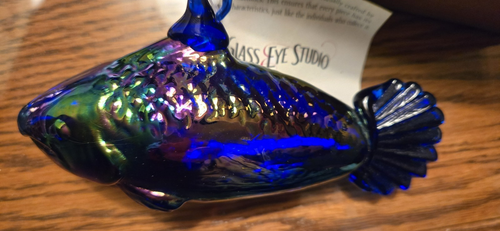 Glass Eve Studio Glass Fish from Art Crafters Studio | eBay
