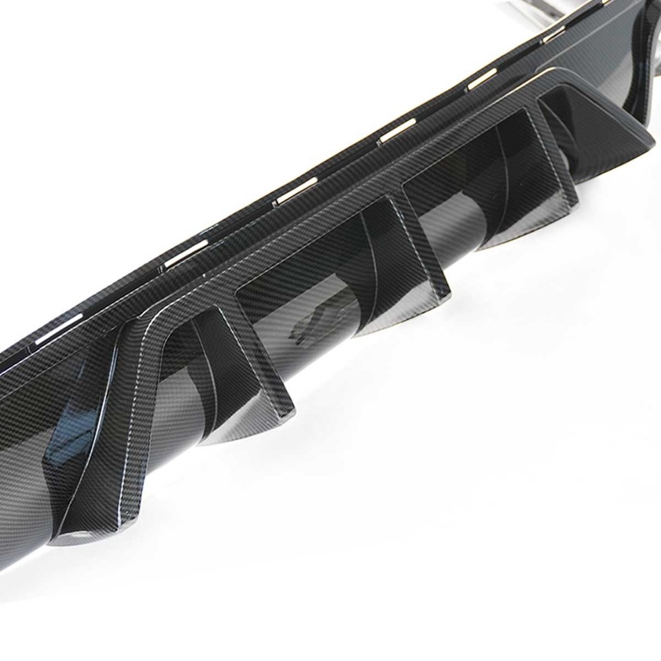 For Jeep Grand Cherokee SRT Trackhawk 14-2021 Carbon Fiber Rear Bumper ...