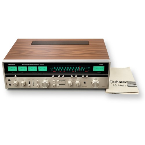 Technics SA-8000X Solid State 4 Channel 2-Channel CD-4 Phonic Receiver ...