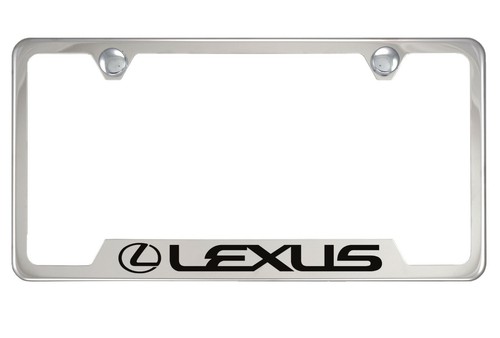 Chrome License Plate Frame For Lexus | eBay