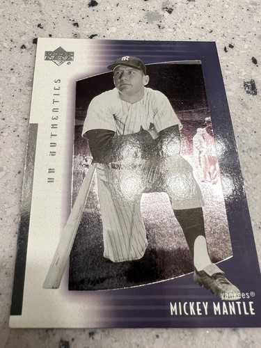 2003 Upper Deck Authentics - Mickey Mantle #12 | eBay