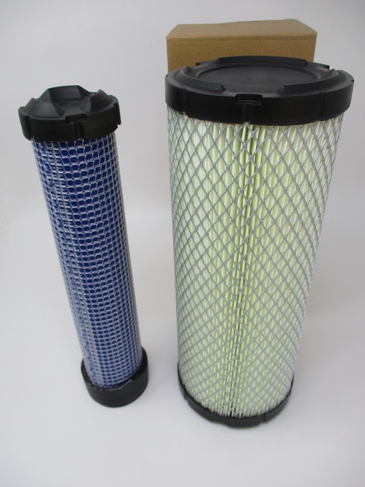 For Kawasaki Air Filter 11013-7044 & Inner 11013-7045 Canister Type | eBay