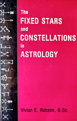 The Fixed Stars and Constellations in Astrology. Collectible book | eBay