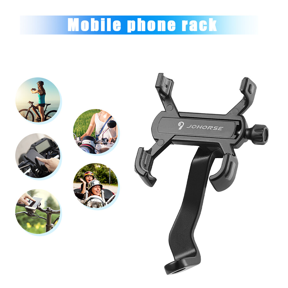 Rotating Bike Phone Mount Adjustable for MTB Road Bike (Rearview Mirror ...