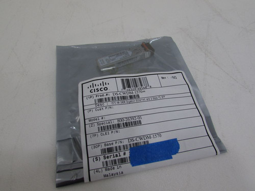 Cisco DS-CWDM-1570 CNTRV21FAA, 800-26392-01 SFP (mini-GBIC) transceiver ...