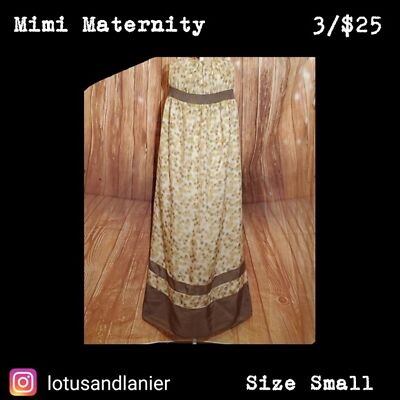 Mimi Maternity Summer Dress Sz Small 3/$25 | eBay