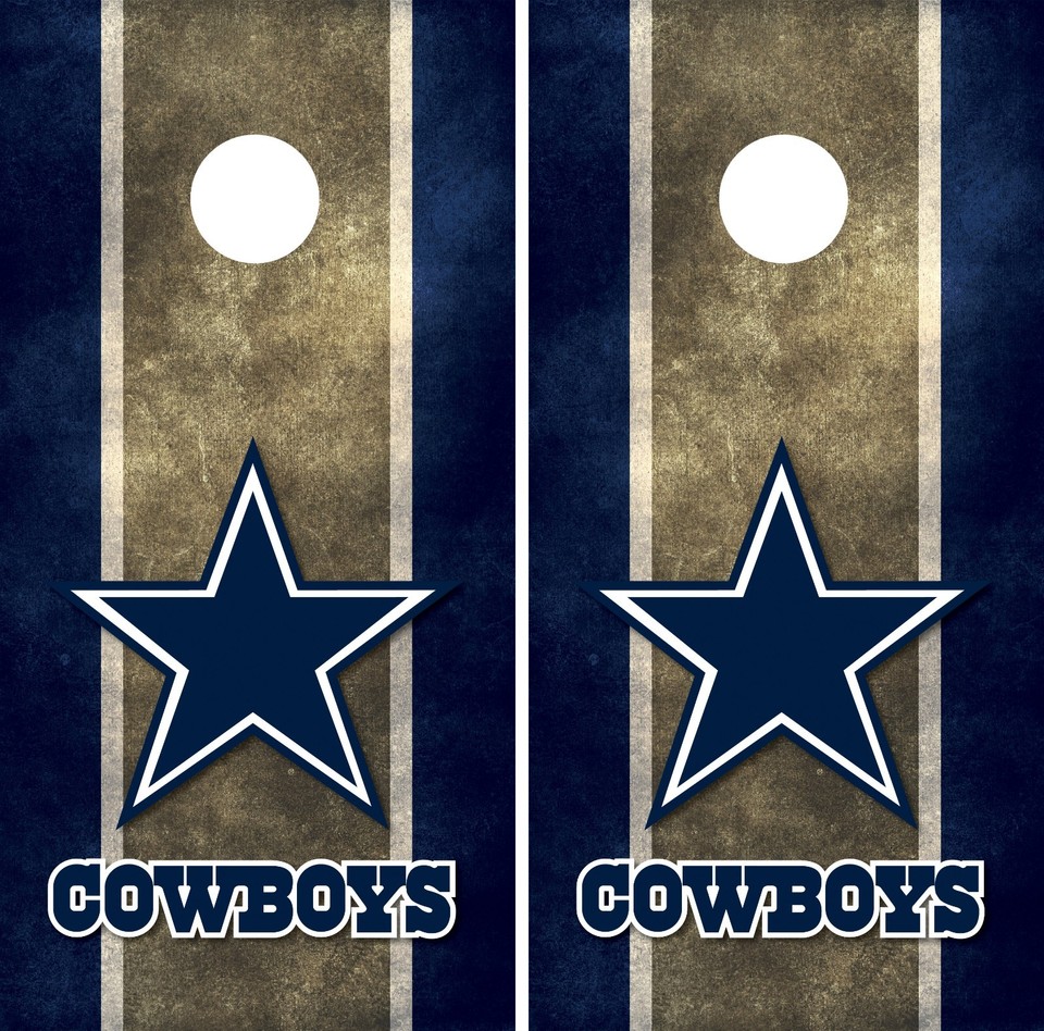 Dallas Cowboys Cornhole Board Decal Wrap Wraps | eBay
