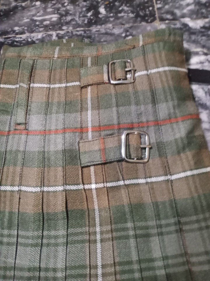 Scottish MacKenzie Weathered Tarten Kilt For Men | eBay