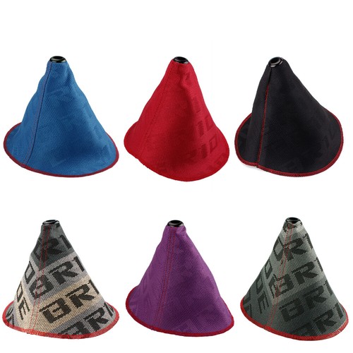Racing Hyper Fabric Shift Knob Shifter Boot Cover MT/AT Stitches for ...