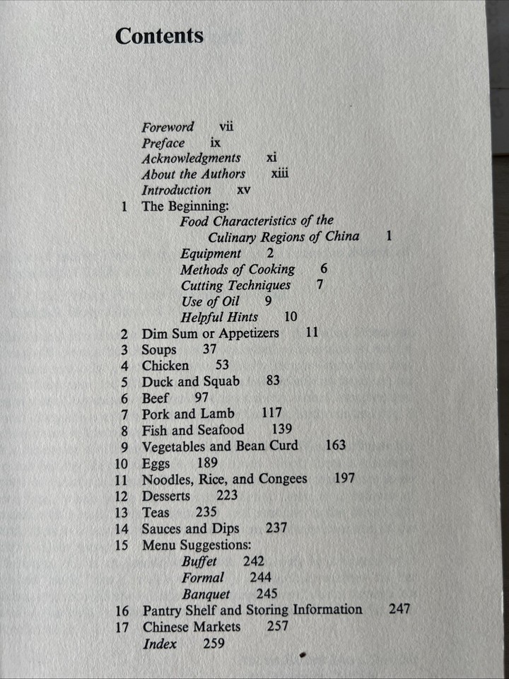 SIGNED Madame Wong's Long-Life Chinese Cookbook 1977 S. Ting Wong Early ...