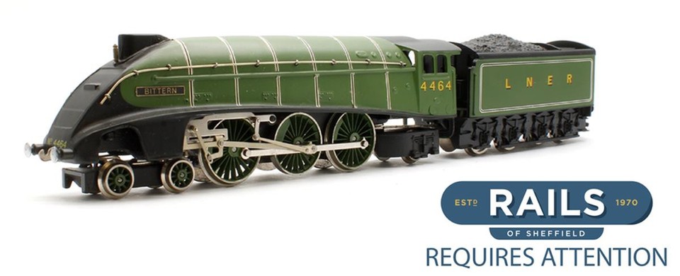WRENN 'OO' GAUGE LNER GREEN 4-6-2 CLASS A4 'BITTERN' 4464 STEAM ...