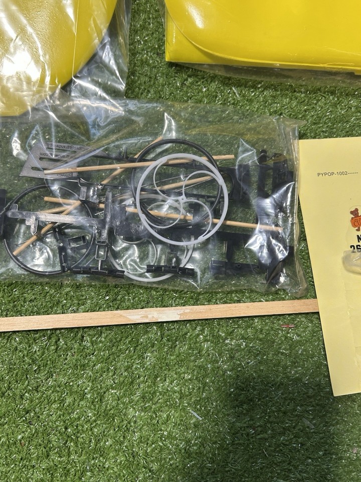 GWS PICO-J3-S RC AIRCRAFT INDOOR FLYER KIT AIRPLANE MODEL New Open Box ...