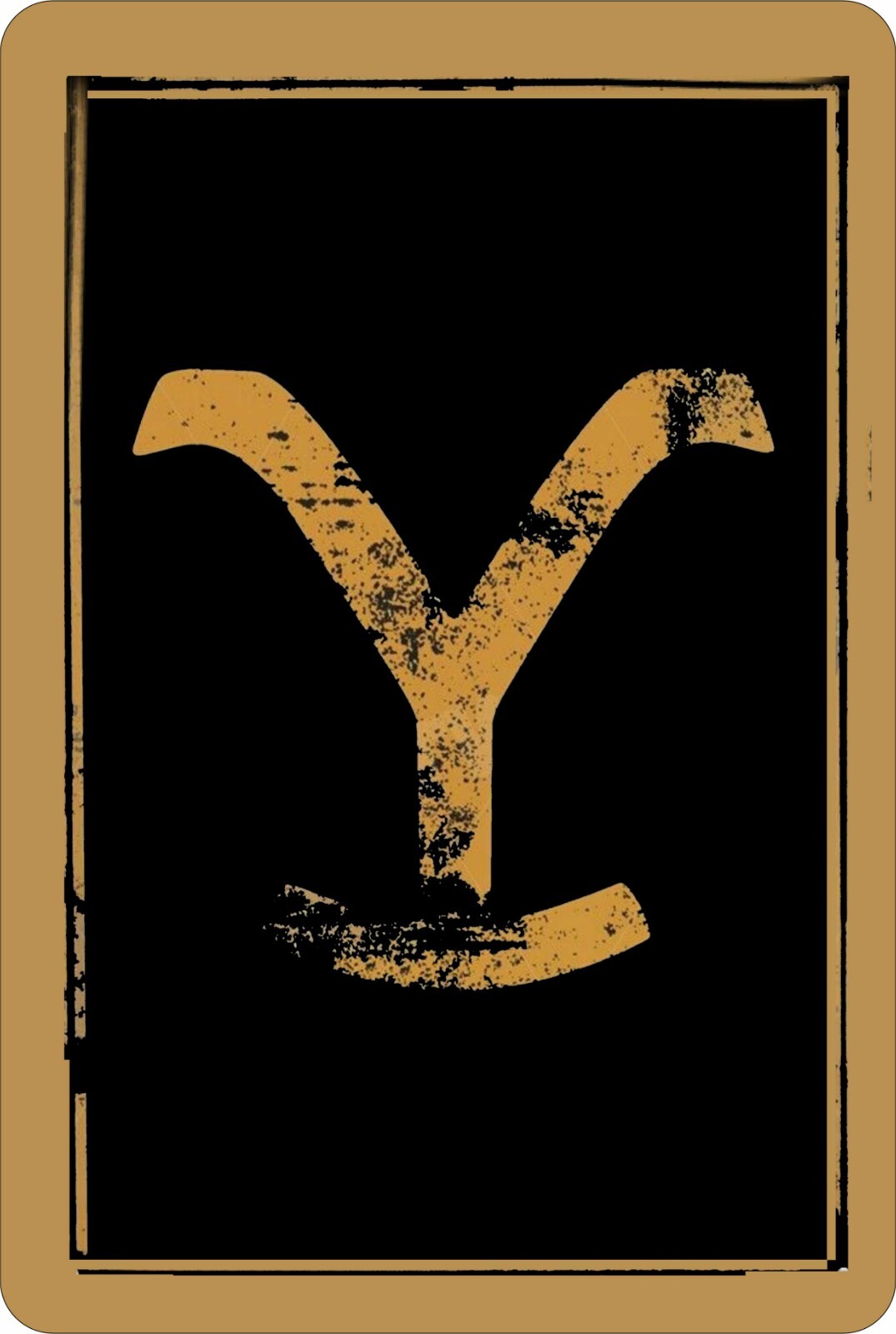 Tin Sign 8 x12 Yellowstone National PArk Sign "Y" | eBay