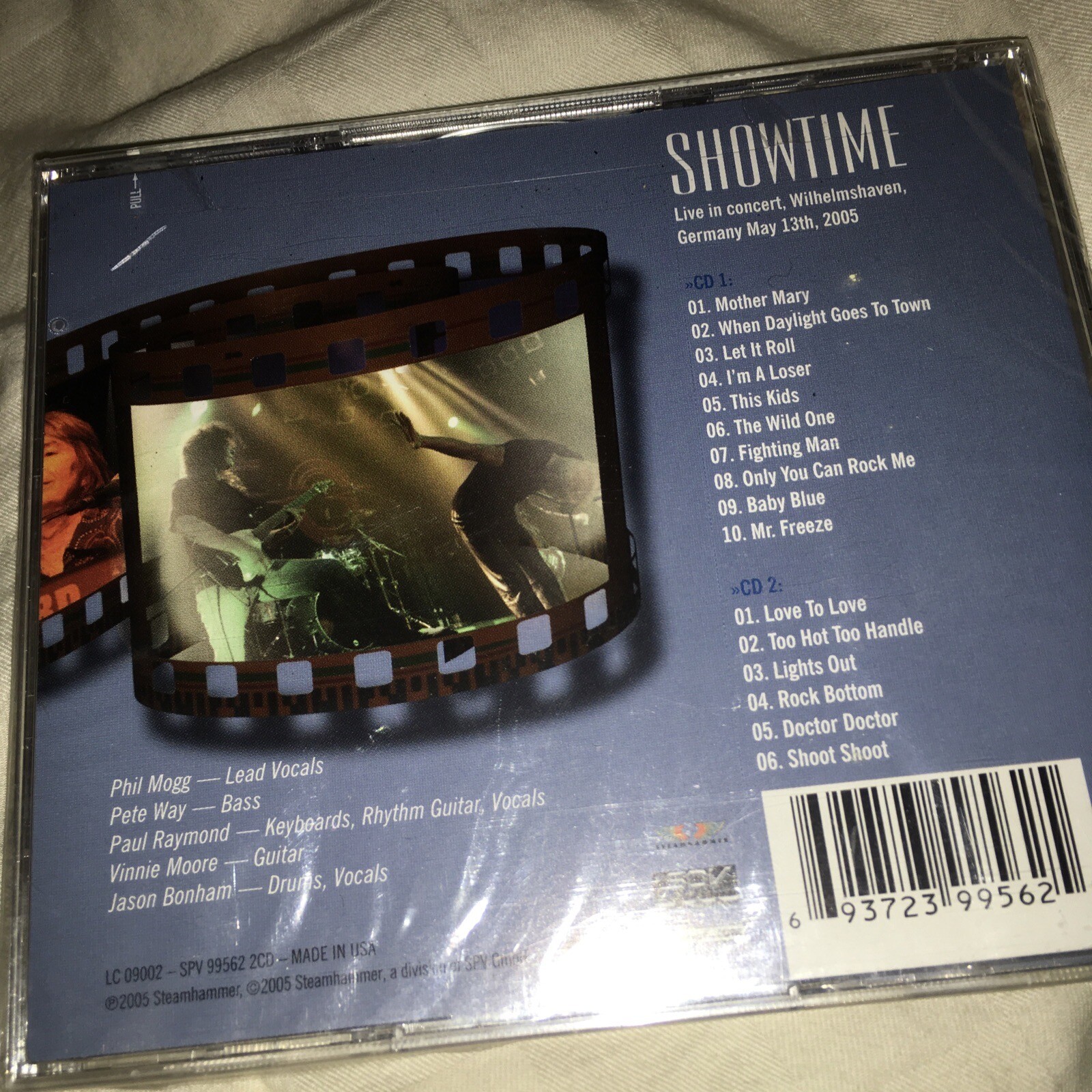 Showtime by UFO (CD, Nov-2005, 2 Discs, Steamhammer) for sale online | eBay